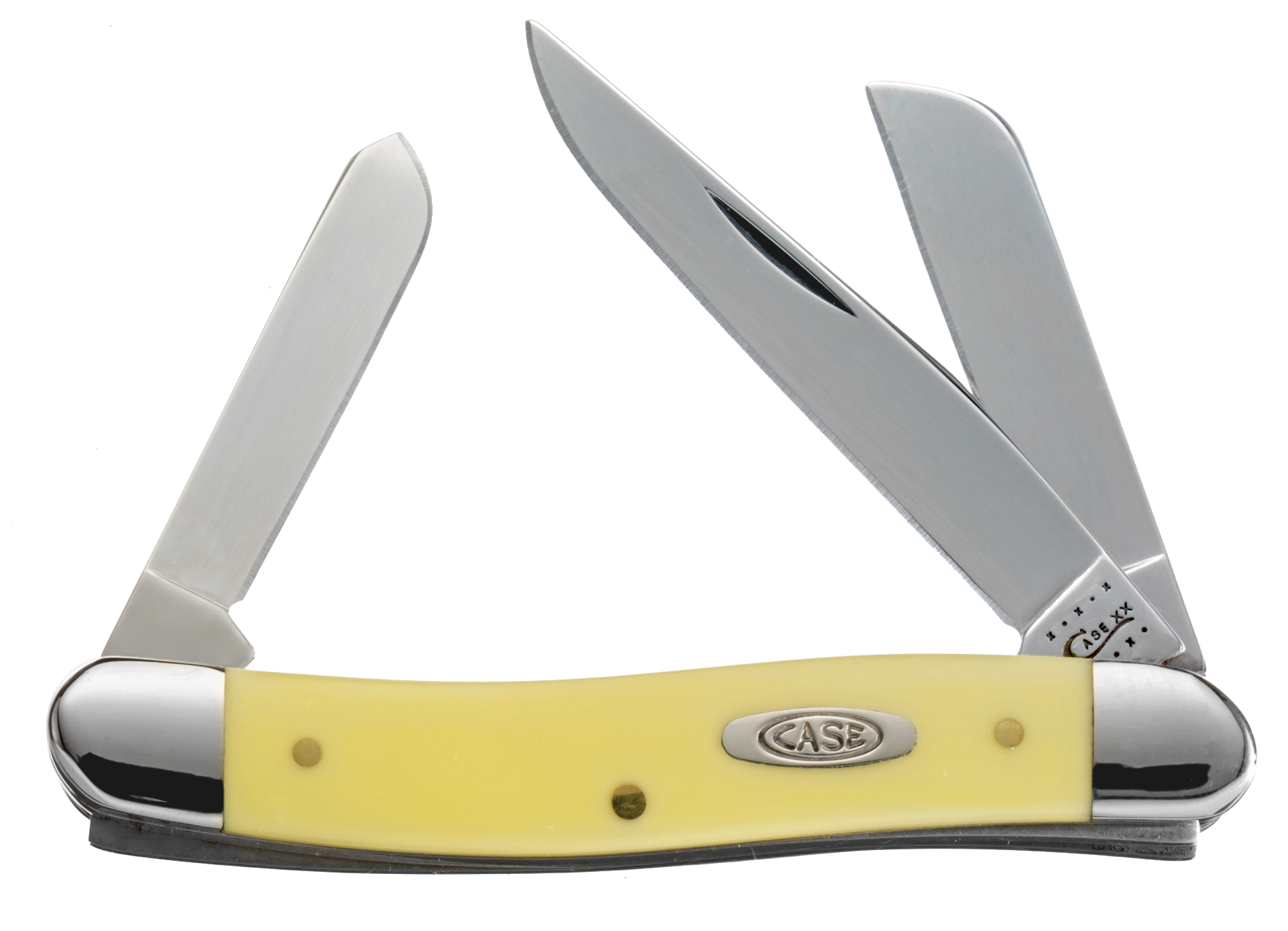 Case Medium Stockman Yellow Handle Pocket Knife | Cabela's